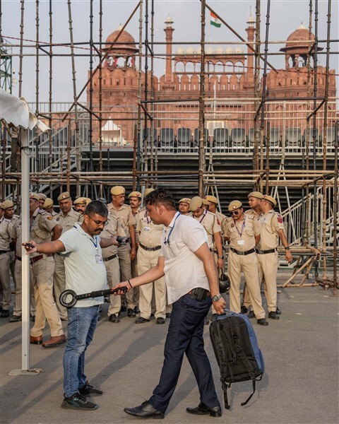 In Pics: Preparation In Full Swing Ahead Of 77th Independence Day 2023 ...