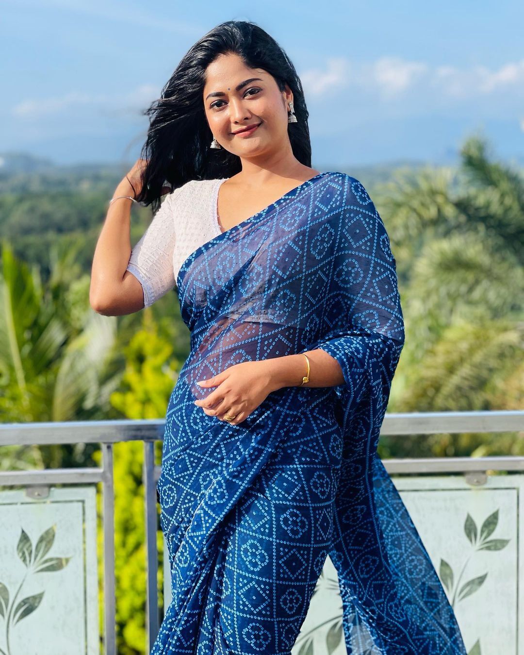 TV Actress Aishwarya Ramsai's Gorgeous Saree Look Made Wow Among Fans | Aishwarya Ramsai: അഴക് ...