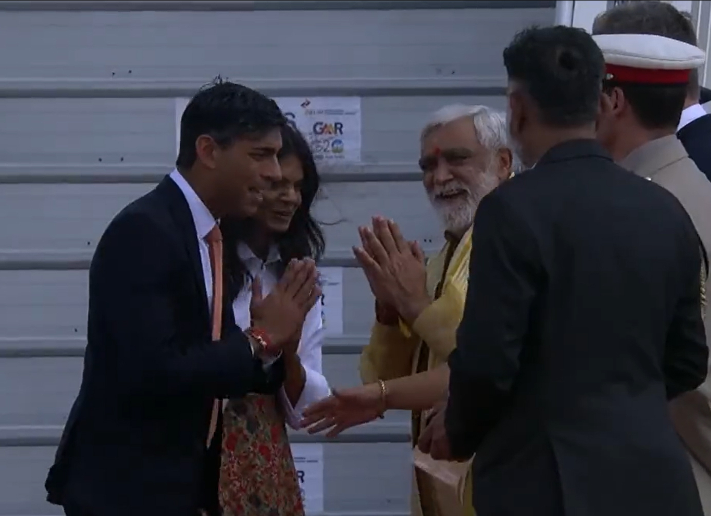 In Pics: UK Prime Minister Rishi Sunak And Wife Arrive In India For G20 ...