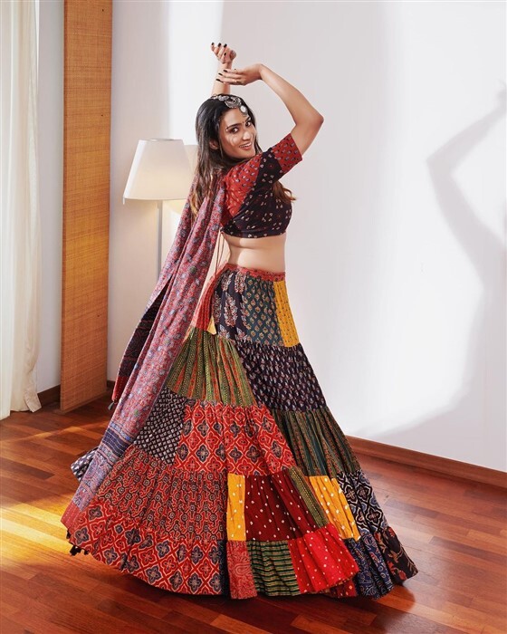 Aditi Ravi In Navrathri Costumes Goes Viral On Social Media, Check Out ...