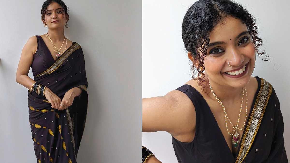Anna Ben Looks Elegant In Saree, Actress Shares Beautiful Pictures In ...
