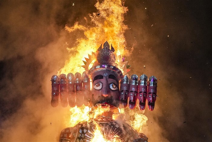 In Pics: India's Diverse Ravan Dahan Celebrations Photos: HD Images ...