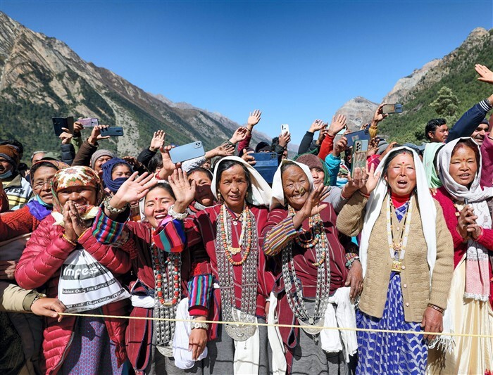 In Pics: PM Modi Visits Gunji Village In Pithoragarh, Uttarakhand Photos: HD Images, Pictures ...