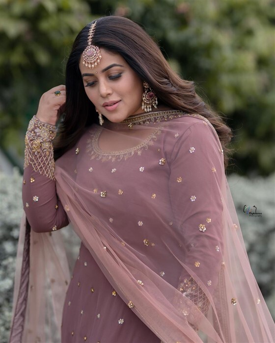Shamna Kasim Looking Stunning In Purple Colour Salwar, Do Check Out The Pics | Shamna Kasim ...