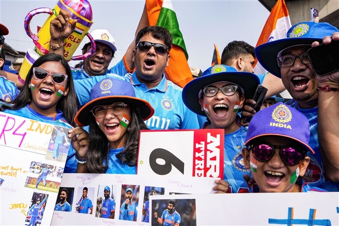 In Pics: Indian Fans Pack Modi Stadium For ICC Cricket World Cup 2023 ...