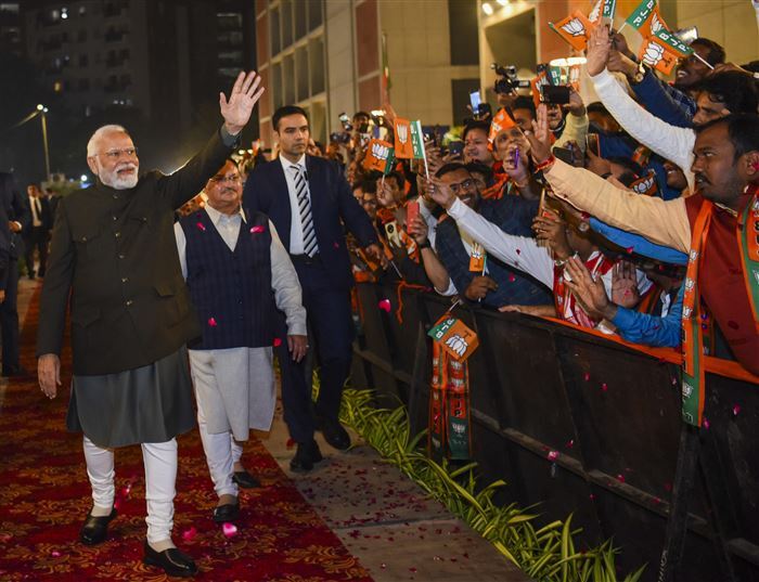 Assembly Elections 2023: PM Modi Celebrates BJP's Victory In MP ...