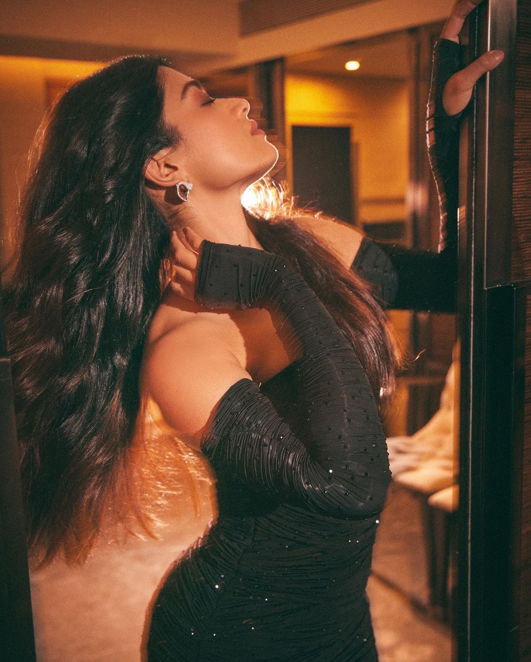 ‘Queen Of Hearts’ Rashmika Mandanna Dazzles In A Shimmery Bodycon Dress Photos: HD Images ...