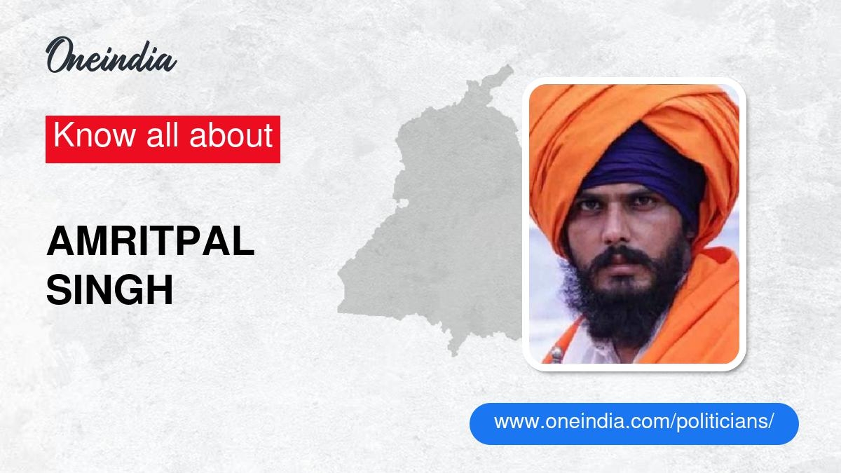 Amritpal Singh: Age, Biography, Education, Wife, Caste, Net Worth ...