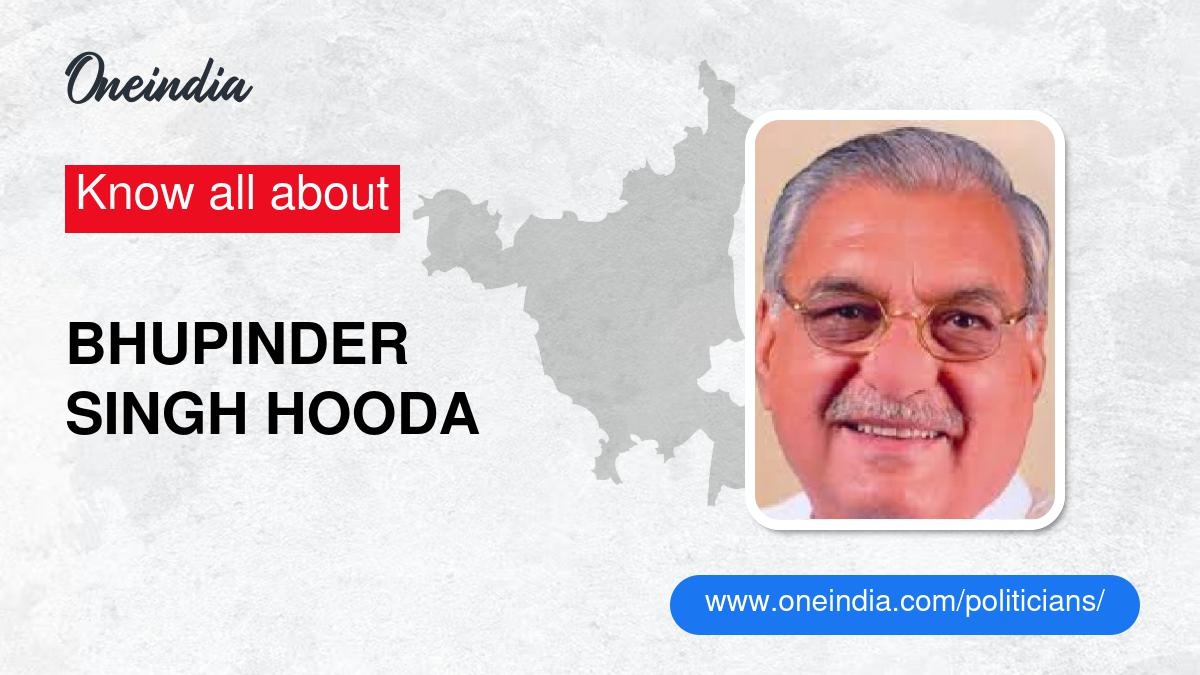 Bhupinder Singh Hooda: Age, Biography, Education, Wife, Caste, Net ...