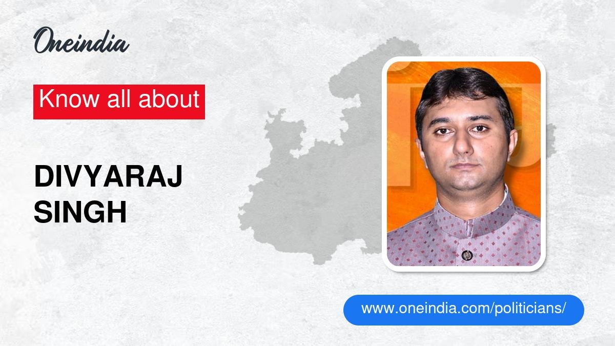 Divyaraj Singh: Age, Biography, Education, Wife, Caste, Net Worth ...