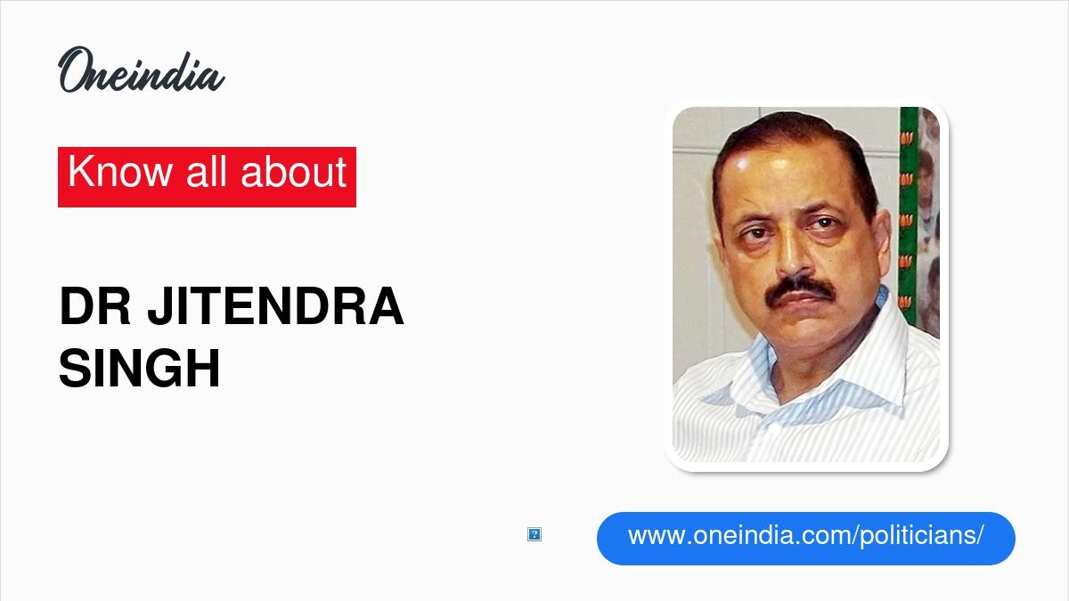 Dr Jitendra Singh: Age, Biography, Education, Wife, Caste, Net Worth ...