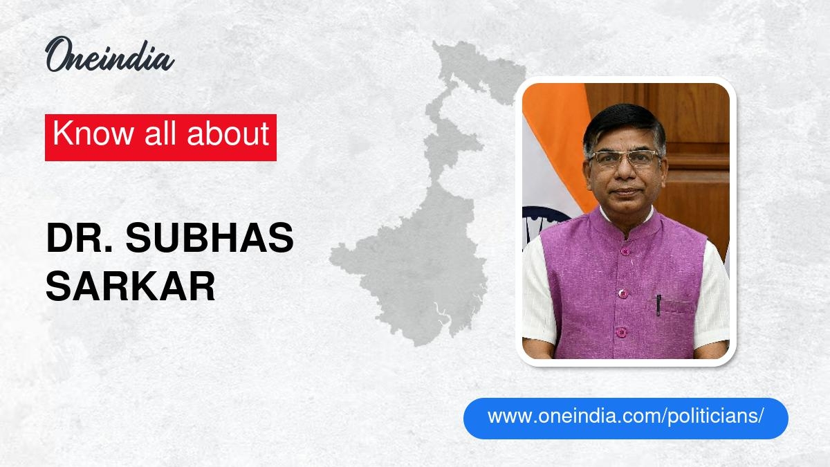 Dr. Subhas Sarkar: Age, Biography, Education, Wife, Caste, Net Worth ...