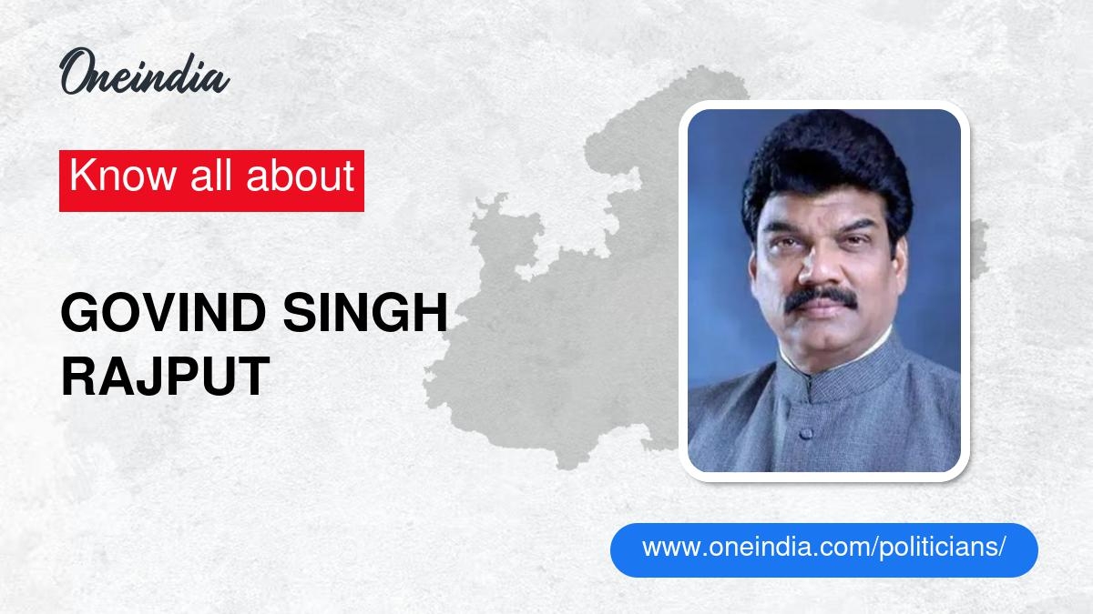 Govind Singh Rajput: Age, Biography, Education, Wife, Caste, Net Worth ...