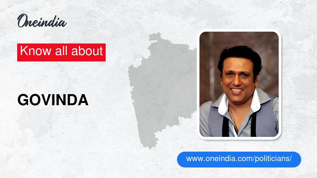 Govinda: Age, Biography, Education, Wife, Caste, Net Worth & More ...