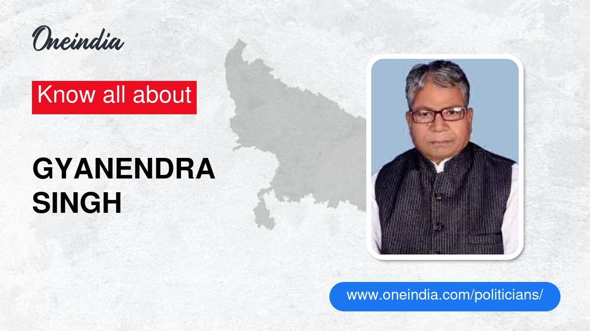 Gyanendra Singh Age Biography Education Wife Caste Net Worth And More Oneindia 