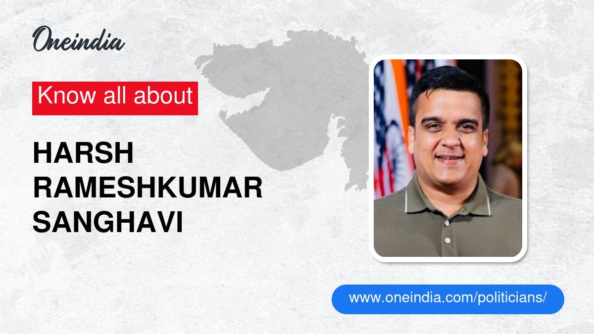 Harsh Rameshkumar Sanghavi: Age, Biography, Education, Wife, Caste, Net ...