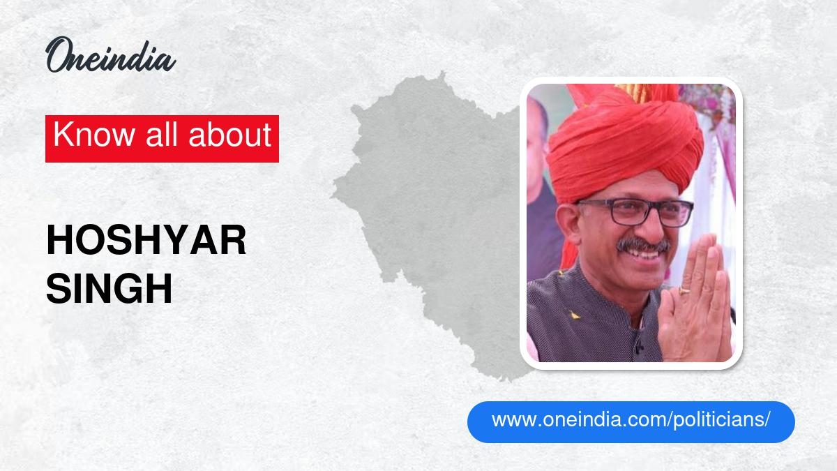 Hoshyar Singh: Age, Biography, Education, Wife, Caste, Net Worth & More ...