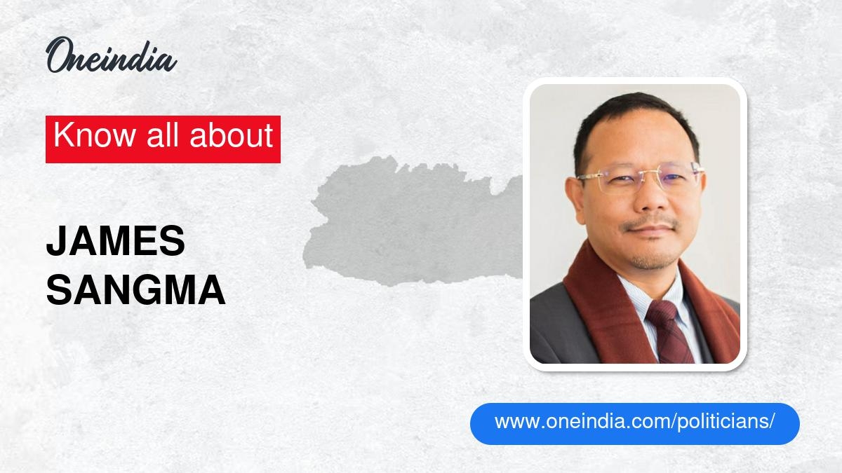 James Sangma: Age, Biography, Education, Wife, Caste, Net Worth & More - Oneindia