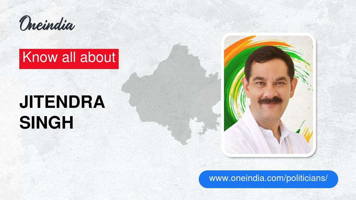 Jitendra Singh: Age, Biography, Education, Wife, Caste, Net Worth ...