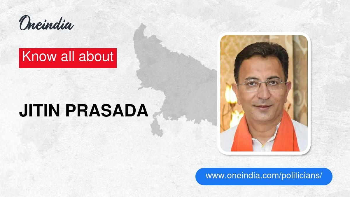 Jitin Prasada: Age, Biography, Education, Family, Caste, Net Worth & More - Oneindia