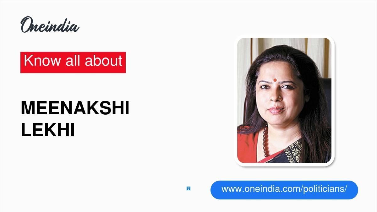 Meenakshi Lekhi: Age, Biography, Education, Husband, Caste, Net Worth ...