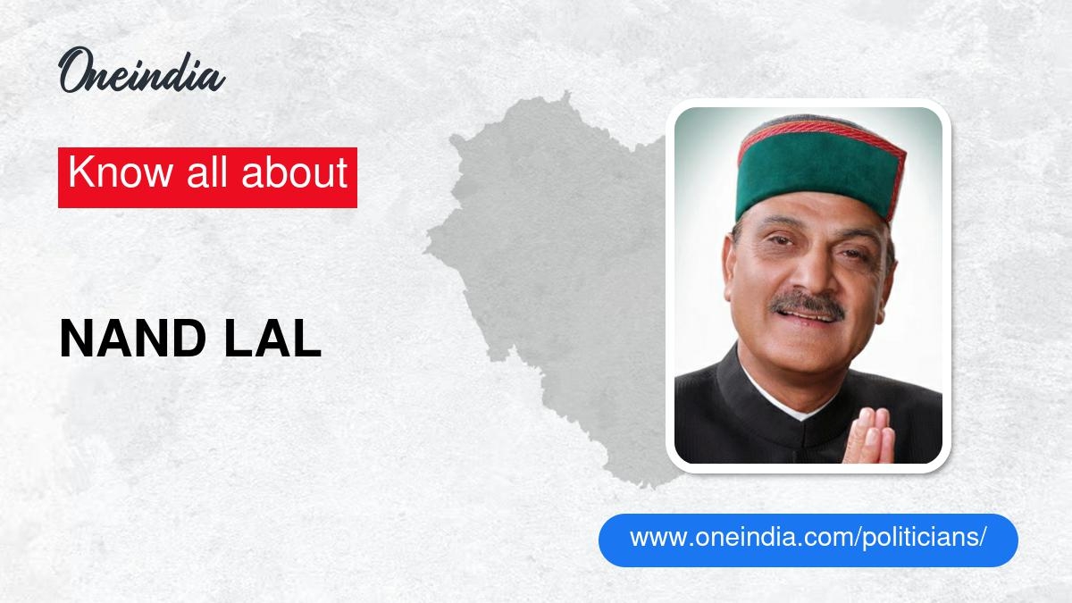 Nand Lal: Age, Biography, Education, Wife, Caste, Net Worth & More ...