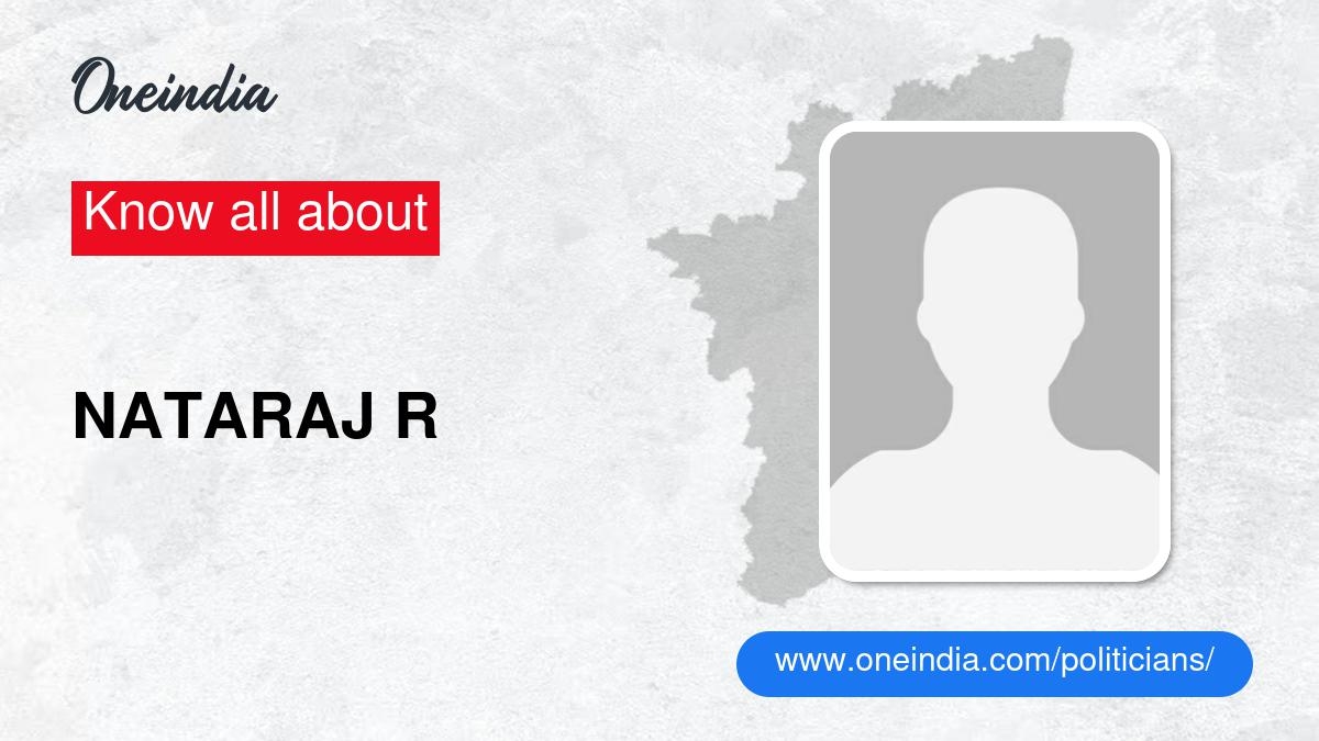 Nataraj R: Age, Biography, Education, Wife, Caste, Net Worth & More ...