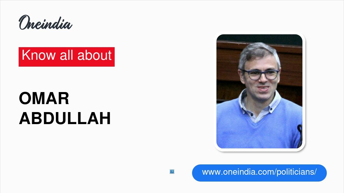 Omar Abdullah: Age, Biography, Education, Wife, Caste, Net Worth & More ...