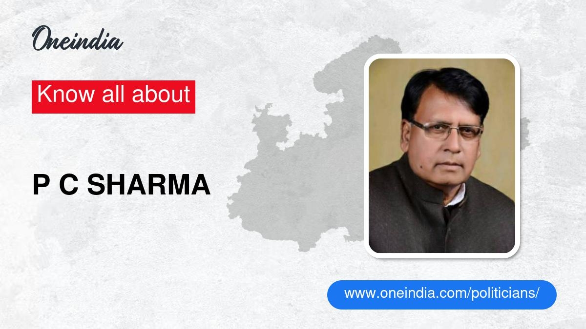 P C Sharma: Age, Biography, Education, Wife, Caste, Net Worth & More ...