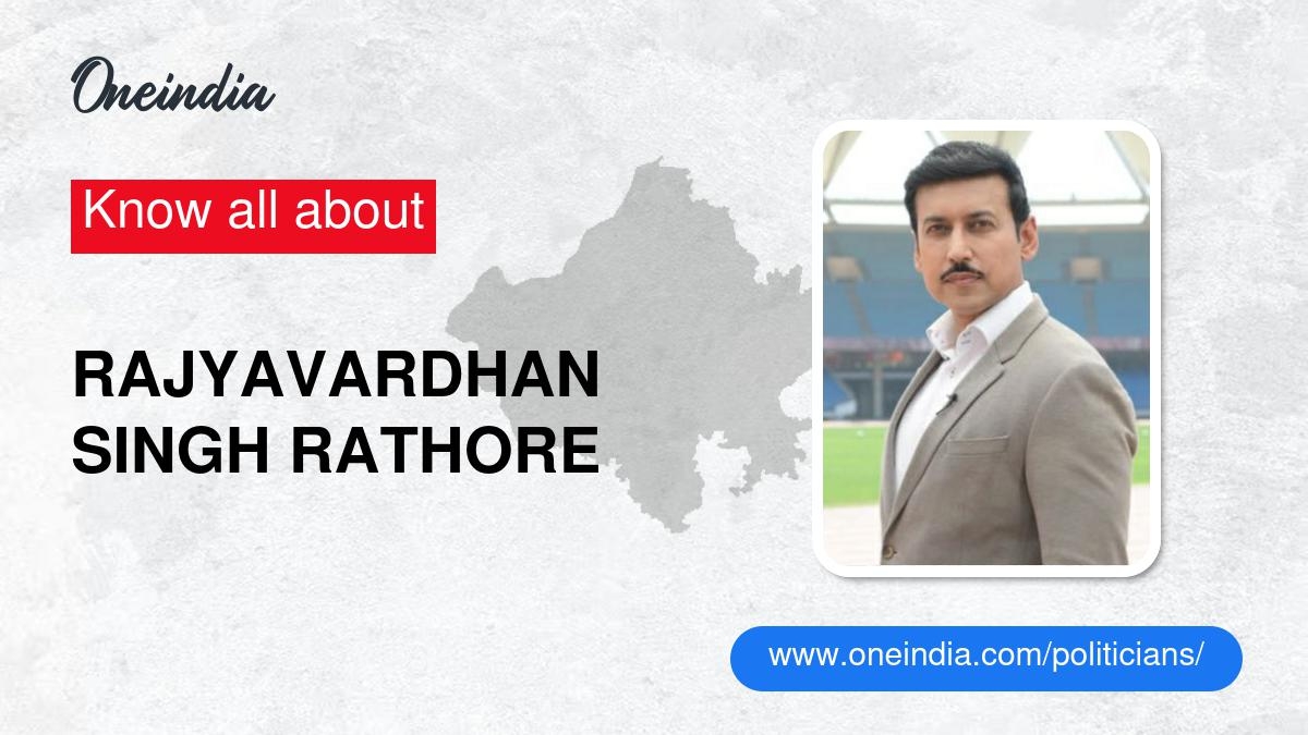 Rajyavardhan Singh Rathore: Age, Biography, Education, Wife, Caste, Net ...