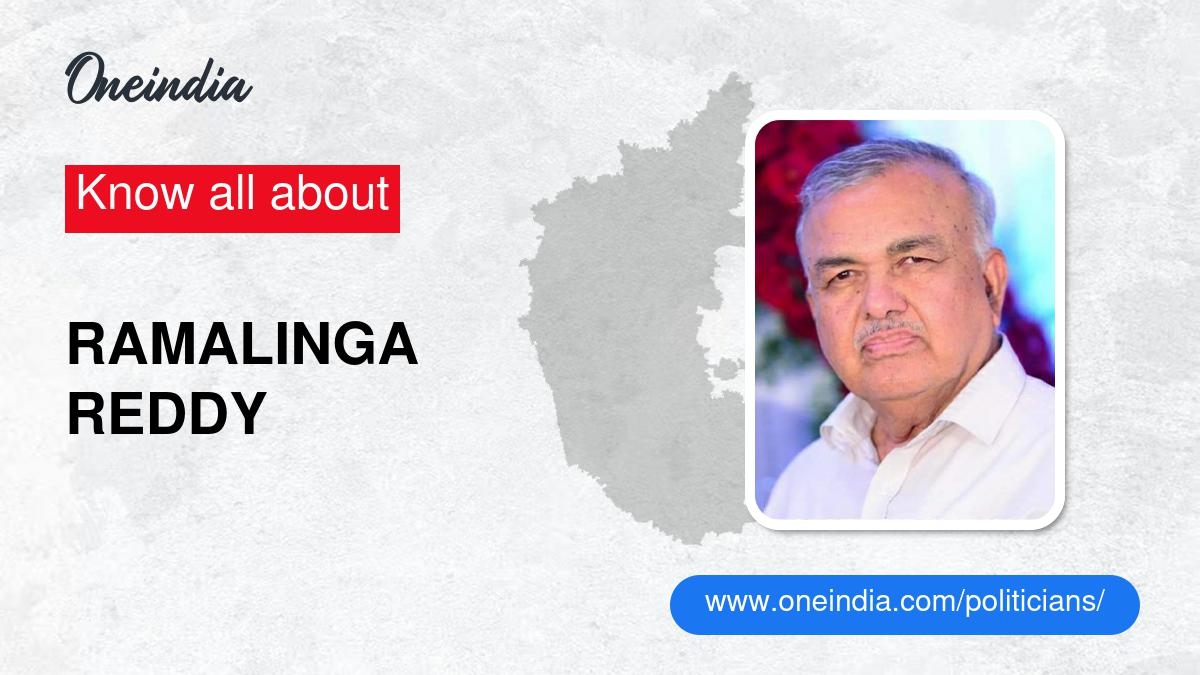Ramalinga Reddy: Age, Biography, Education, Wife, Caste, Net Worth ...