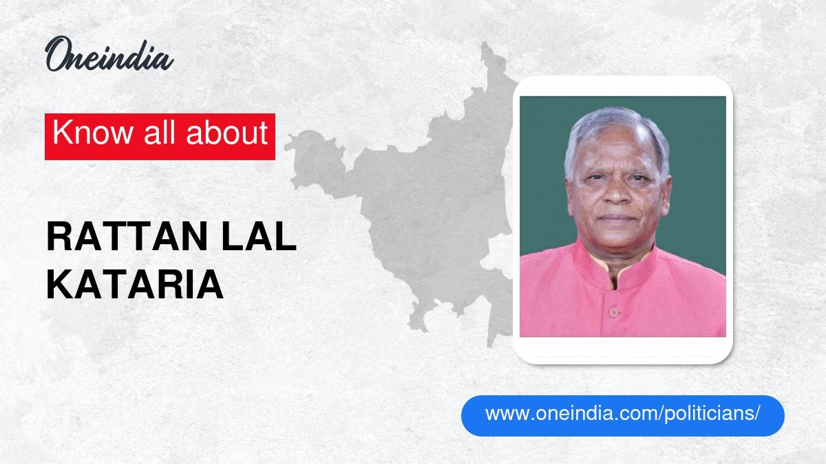 Rattan Lal Kataria: Age, Biography, Education, Wife, Caste, Net Worth ...