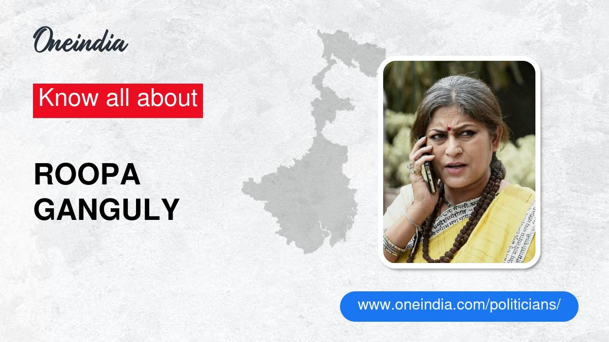 Roopa Ganguly: Age, Biography, Education, Husband, Caste, Net Worth ...