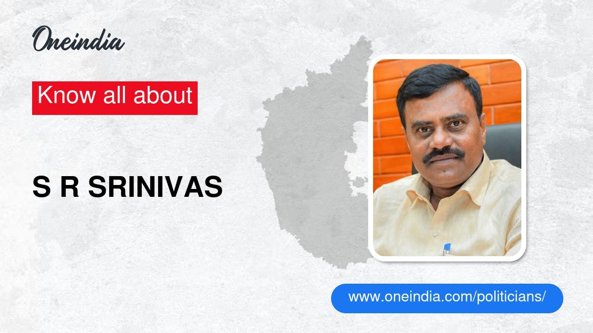 S R Srinivas: Age, Biography, Education, Wife, Caste, Net Worth & More ...