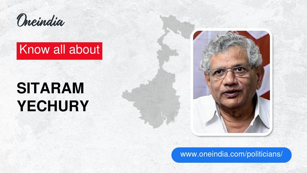 Sitaram Yechury: Age, Biography, Education, Wife, Caste, Net Worth ...