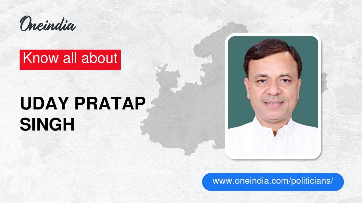 Uday Pratap Singh: Age, Biography, Education, Wife, Caste, Net Worth ...