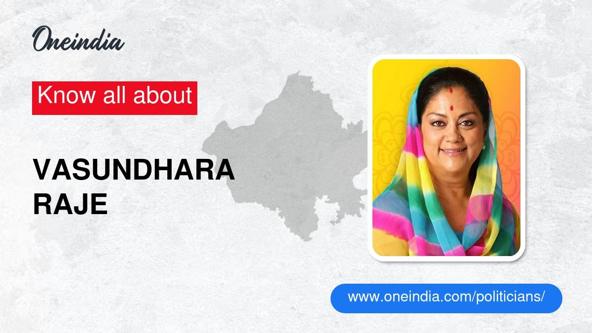 Vasundhara Raje: Age, Biography, Education, Husband, Caste, Net Worth ...