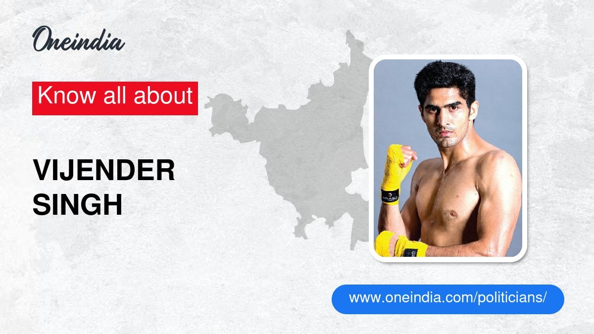 Vijender Singh: Age, Biography, Education, Wife, Caste, Net Worth & More - Oneindia