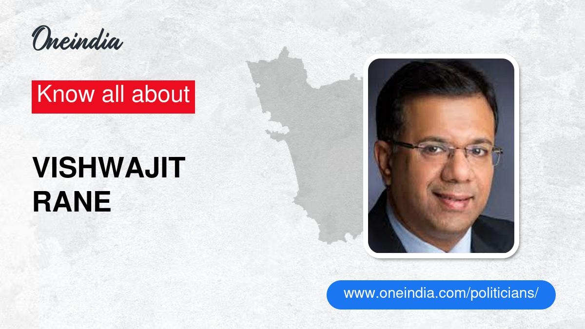 Vishwajit Rane: Age, Biography, Education, Wife, Caste, Net Worth ...