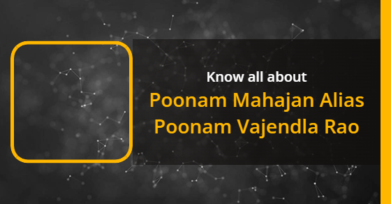 Poonam Mahajan Alias Poonam Vajendla Rao: Age, Biography, Education ...