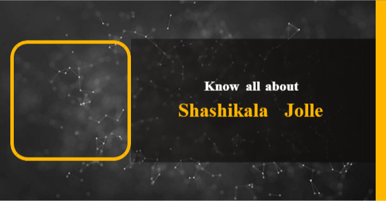Shashikala Jolle: Age, Biography, Education, Husband, Caste, Net Worth ...
